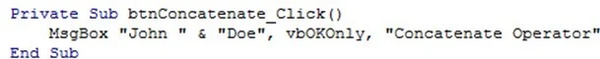 第七课:vba 字符串运算符 Vba 字符串操作函数 知乎