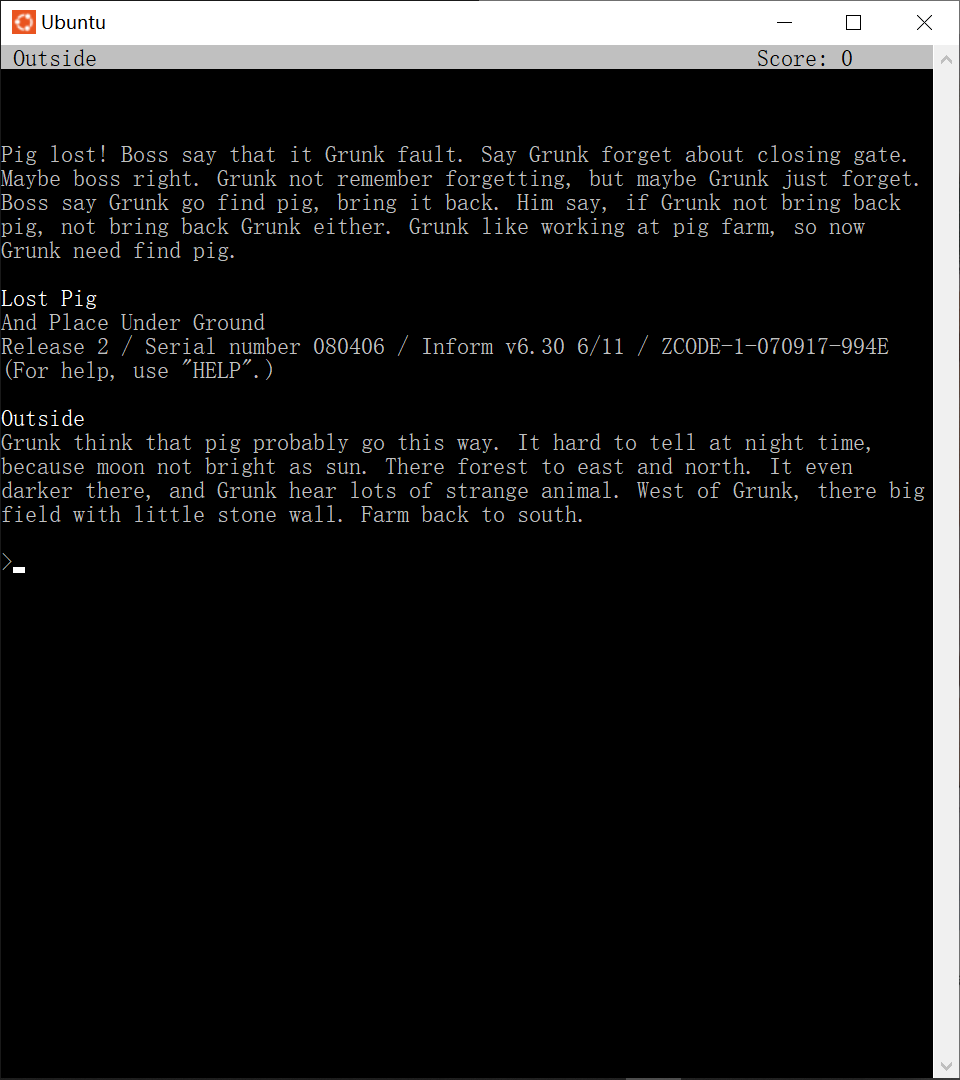 Interactive fiction（文字游戏/互动小说）的鼻祖——Parser-based IF（文本解析式互动小说 ） - 知乎