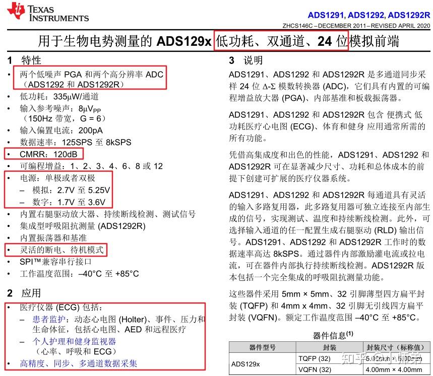 2020电赛C题—ADS1292R心电图检测仪 - 知乎