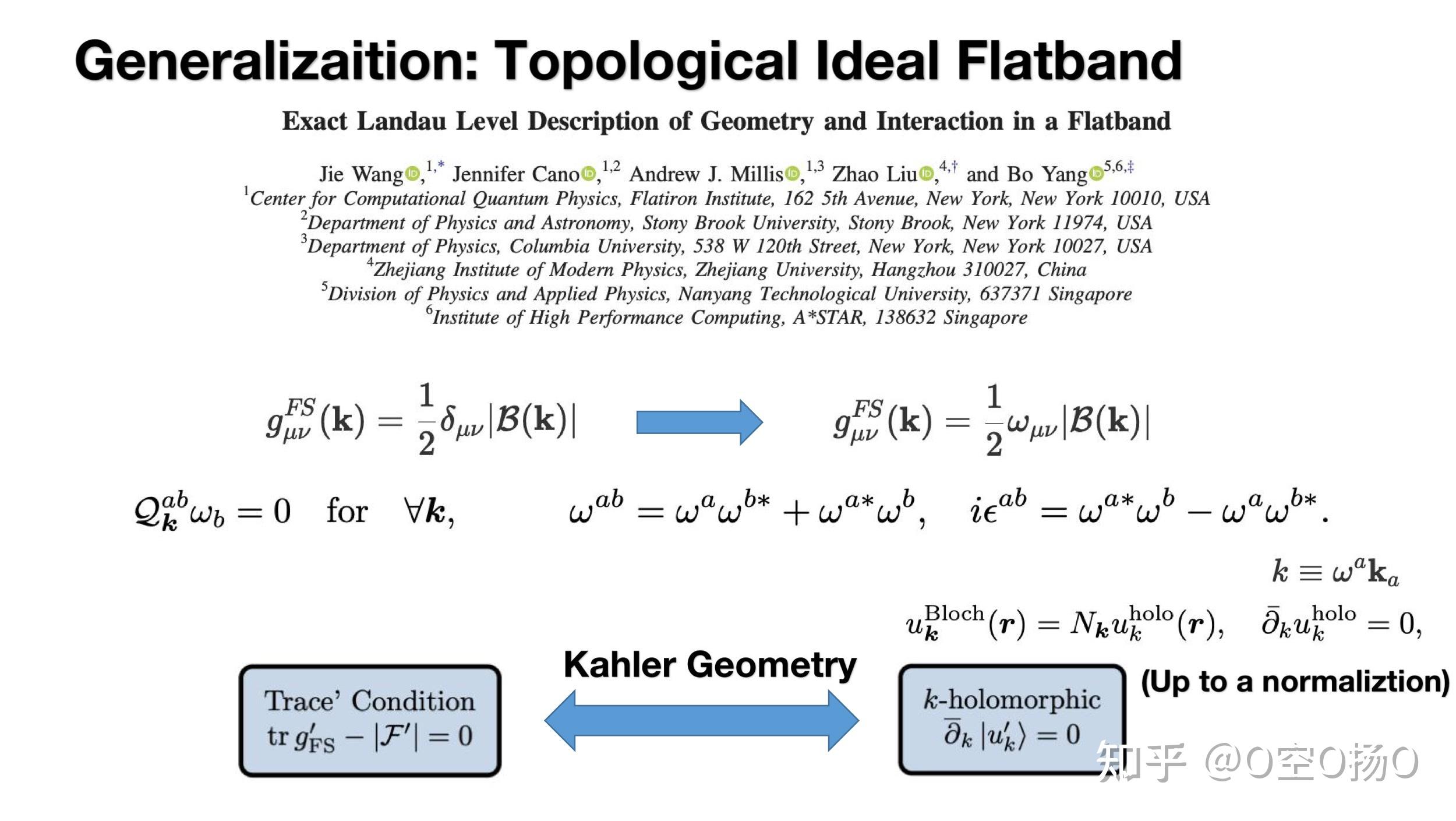 分数陈绝缘体(Fractional Chern Insulator) - 知乎