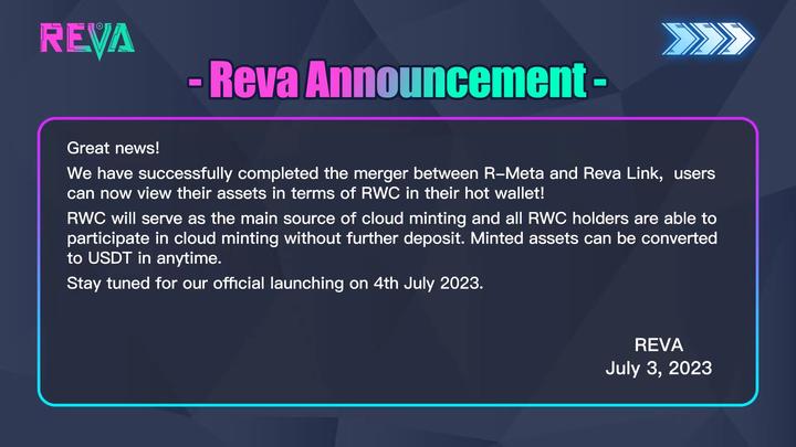 REVA升级完成！最新公告深度解析！ - 知乎