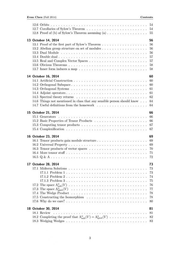 Harvard—Math 55a Lecture Notes: 线性代数与抽象代数 - 知乎