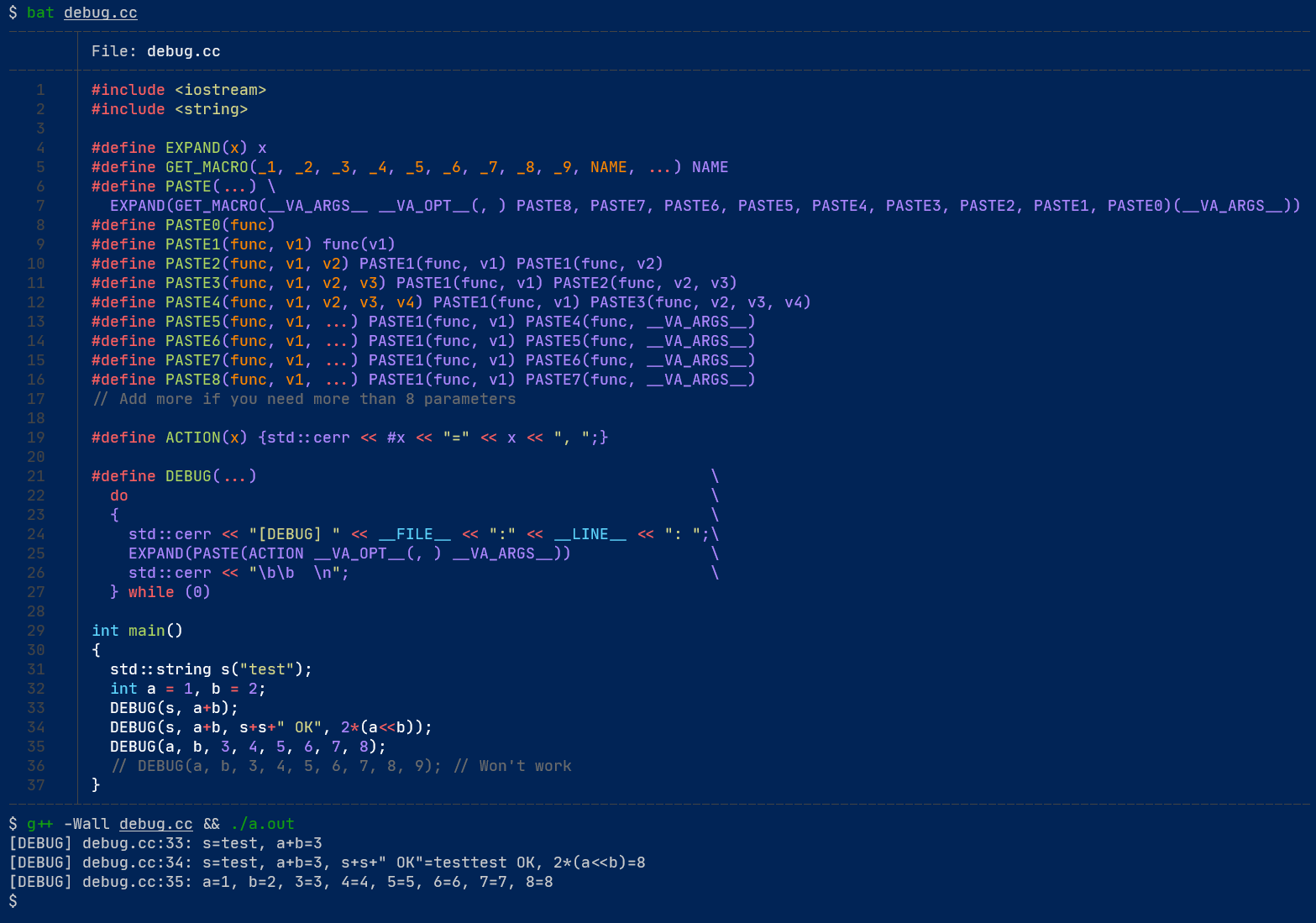 如何在C++中实现这样一种调试功能？ - 知乎