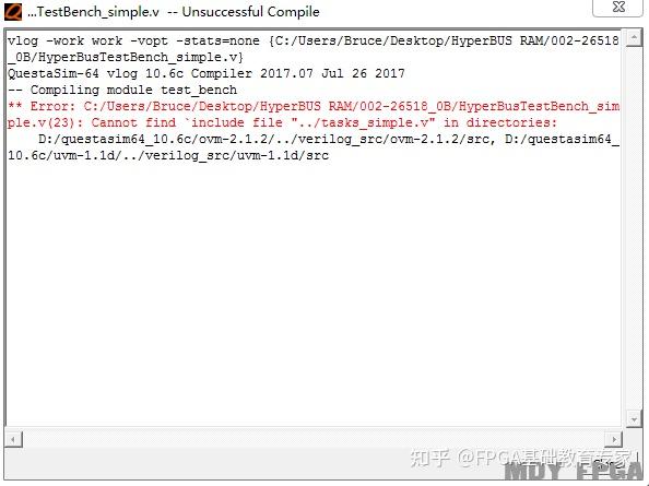 MODELSIM/仿真问题【汇总帖】 - 知乎