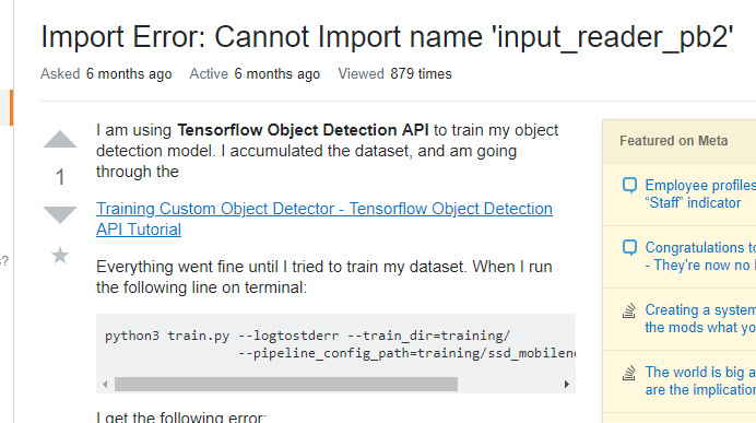 TensorFlow Object Detection API遇到的问题及解决 - 知乎