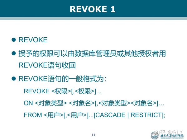 数据管理基础 （存取控制） - 知乎