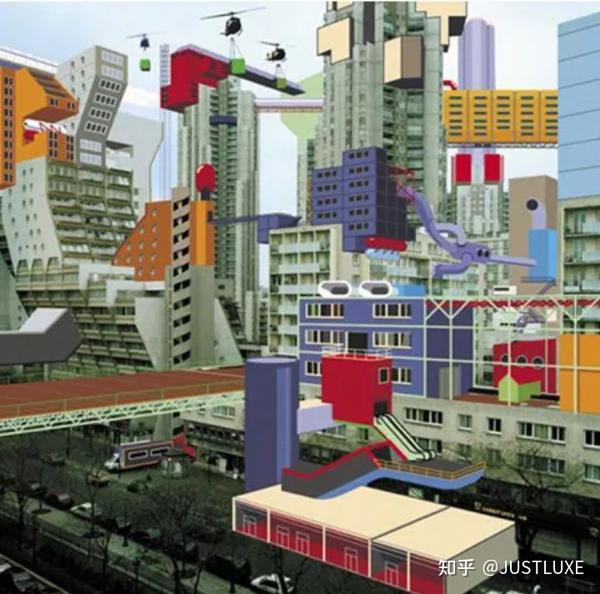 移动城市、太空舱、爆裂村落、漂浮建筑--来自Archigram的“英雄主义” - 知乎