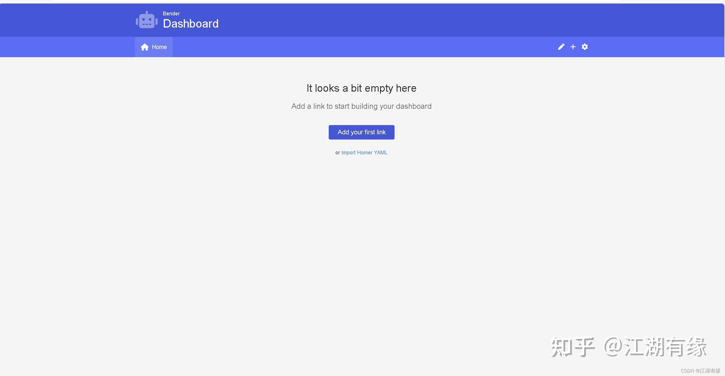 【Docker项目实战】使用Docker部署bender个人仪表板 - 知乎