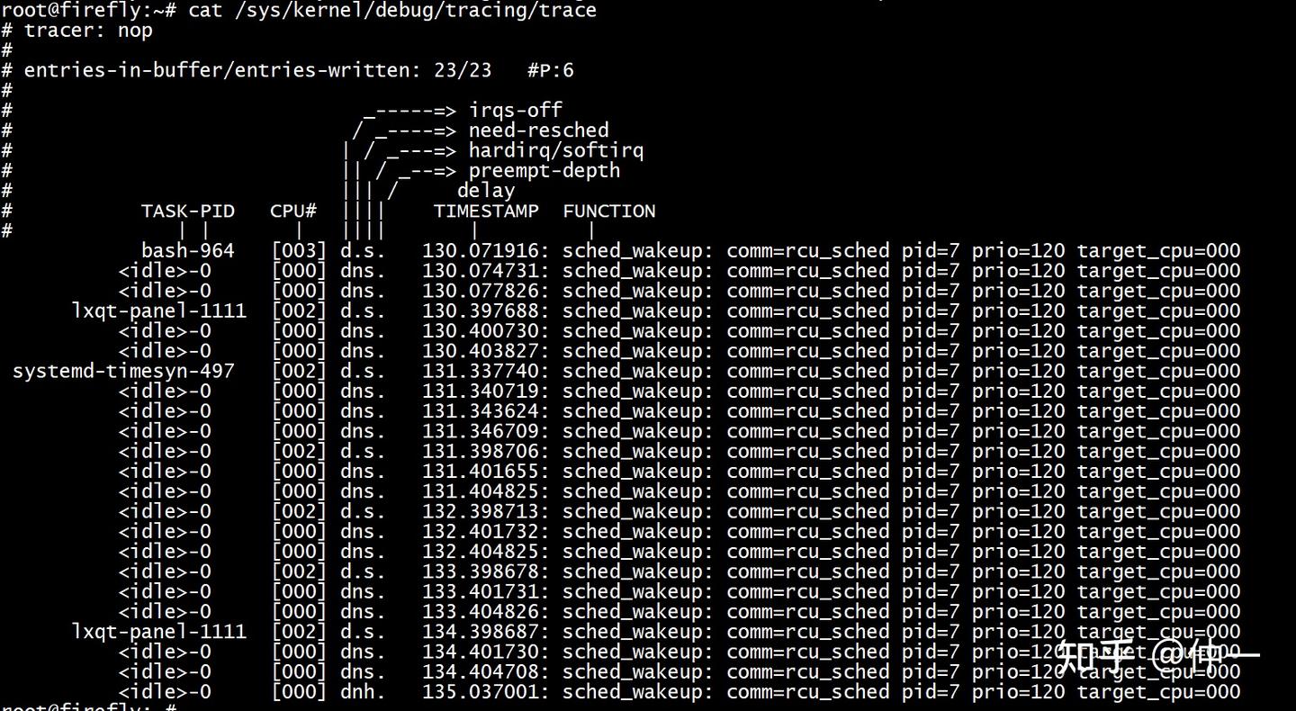 【调试】ftrace(一)基本使用方法 - 知乎