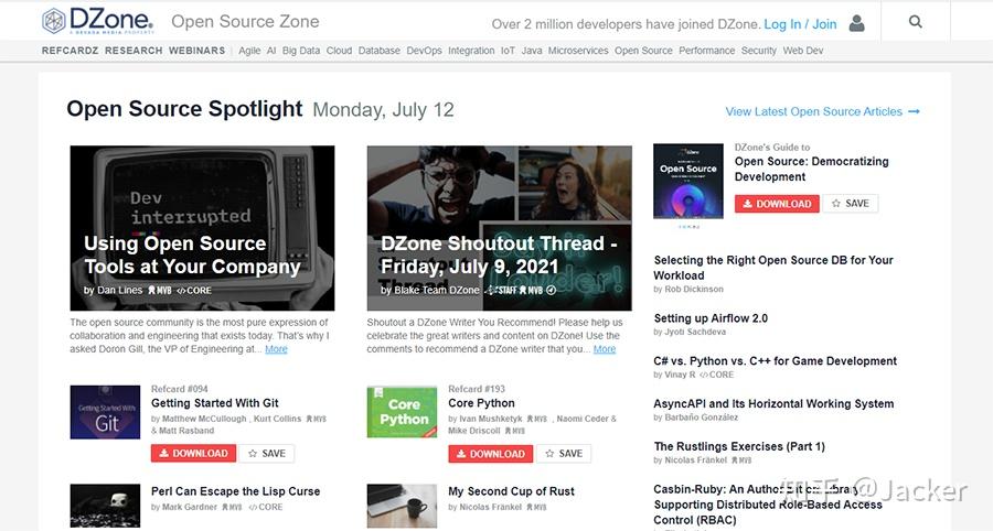 程序员掌握新技术，知晓最新行业资讯的网站合集。 - 知乎