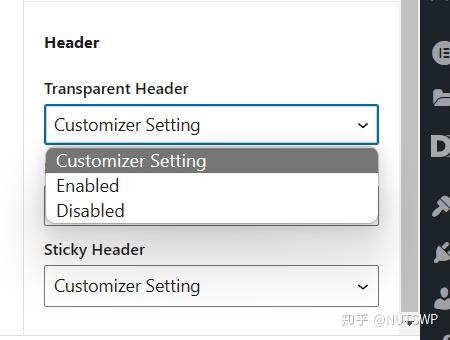 如何使用Astra主题制作透明和固定页眉？ - 知乎