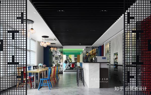 Color World-1500㎡办公空间·现代 - 知乎