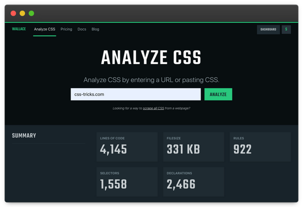 Tools for Auditing CSS（CSS检查工具） - 知乎