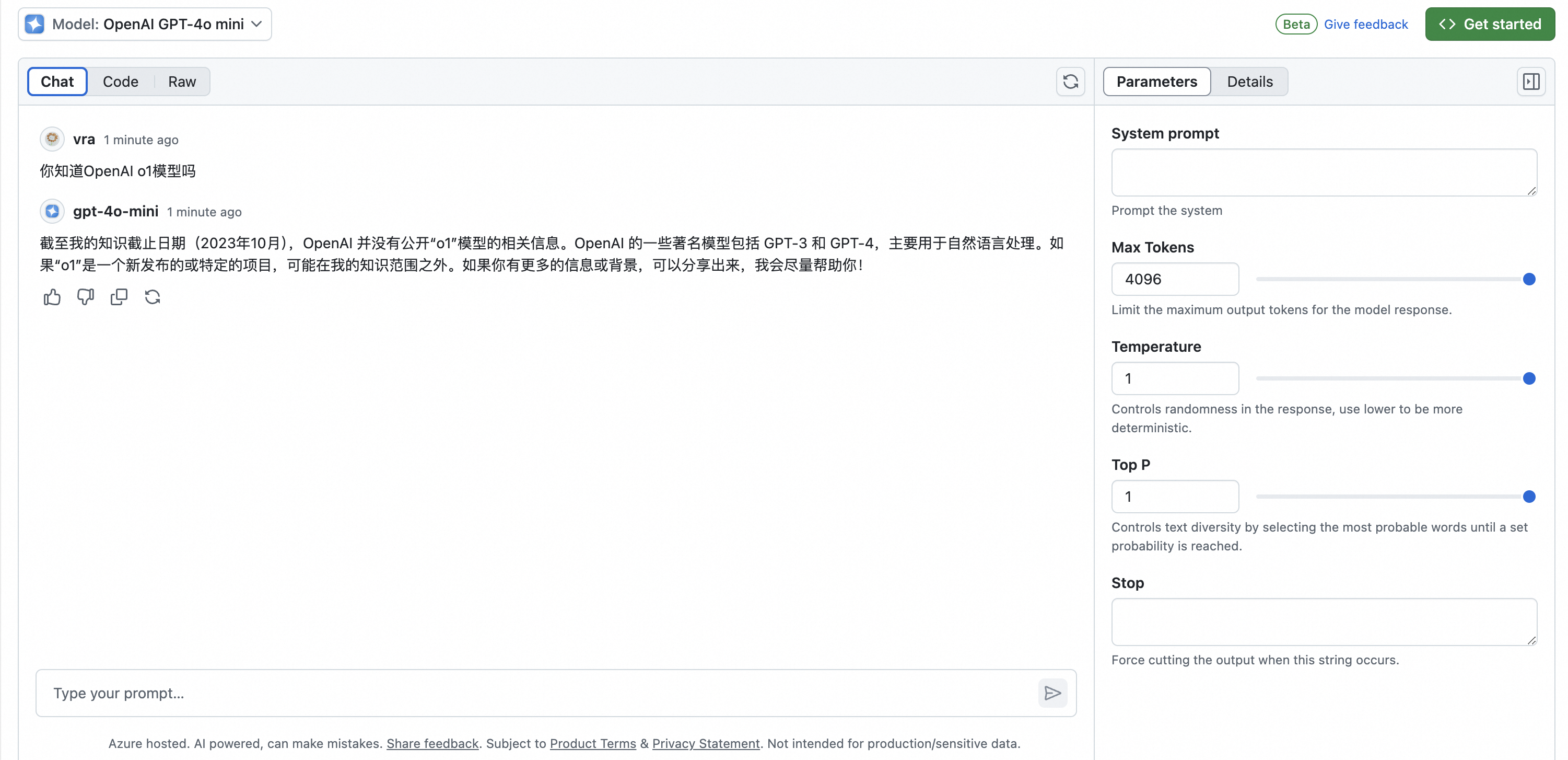 GitHub Models-免费的大模型Playgroud和API服务 - 知乎