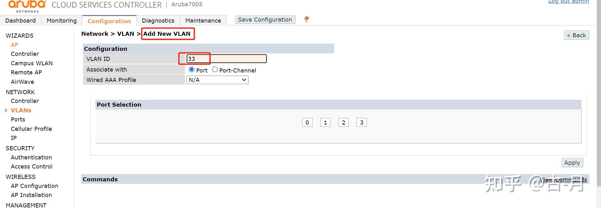 Aruba基础配置 - 知乎