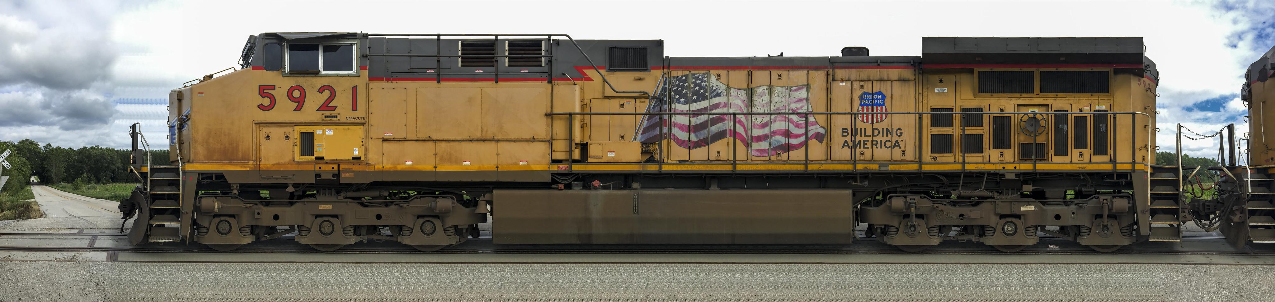 【科普】为重载运输而生的美国联合太平洋铁路AC44CW型和AC44CW-CTE型内燃机车 - 知乎