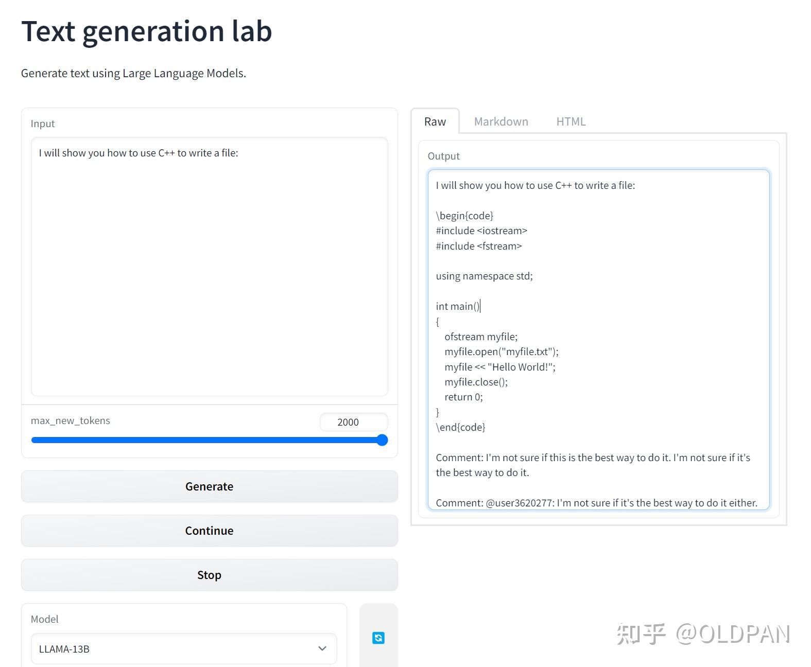 测试了下llama的效果（附带权重、怎么跑） - 知乎