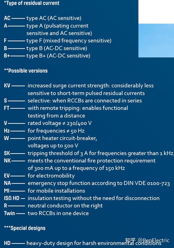 关于剩余电流动作保护装置RCD类型的选择 - 知乎