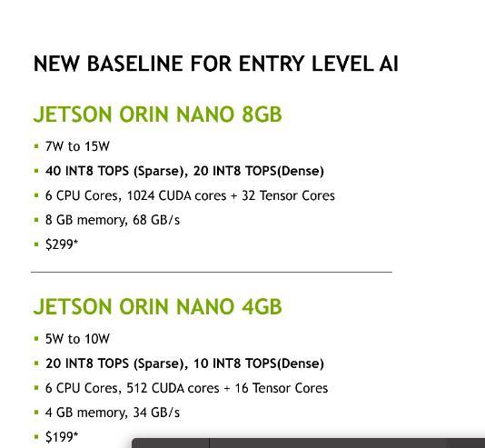 NVIDIA Jetson Orin NANO模组发布，会是大冤种么？ - 知乎