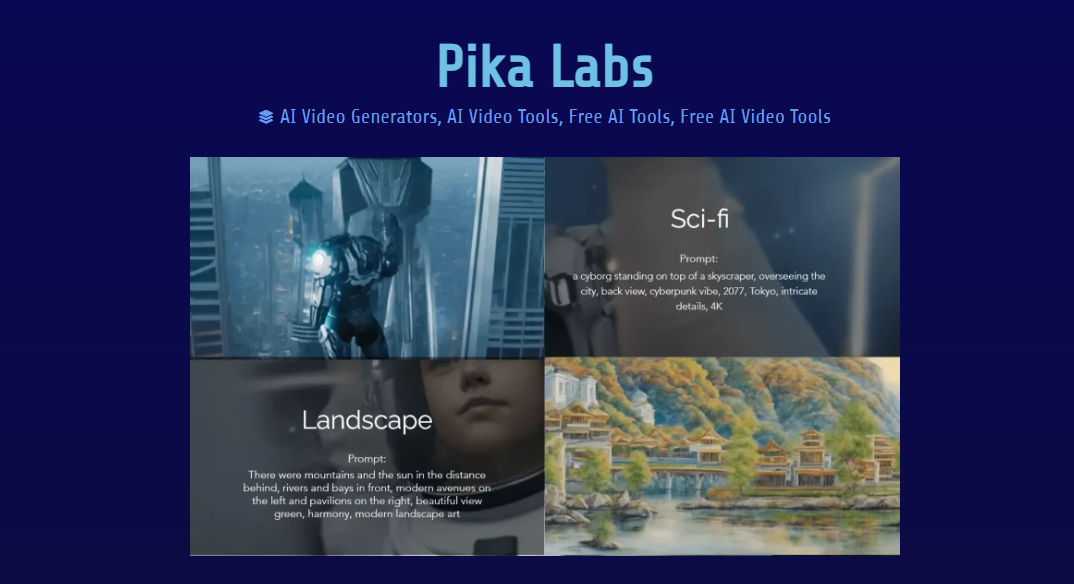 Pika Labs：“目前最好的文生视频AI”，人人都能制作微电影 - 知乎