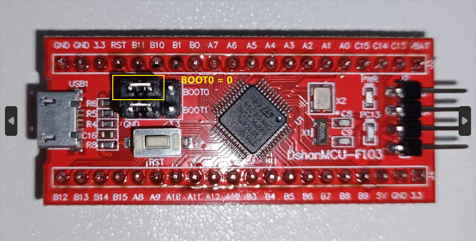 最小系统板stm32f103c8t6烧录程序 知乎 