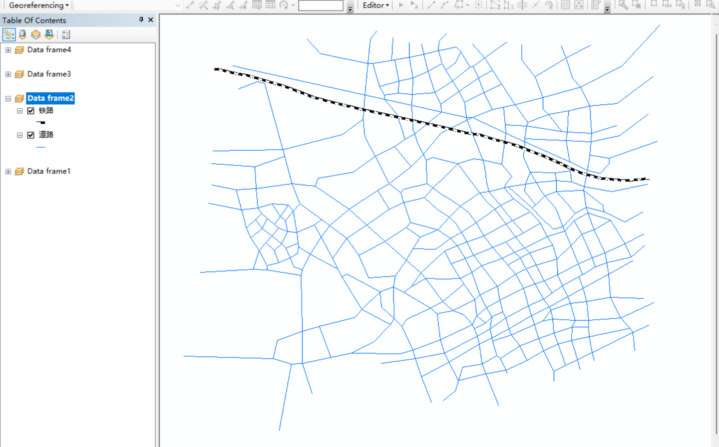 ArcGIS-ArcMap 缓冲区的建立 - 知乎