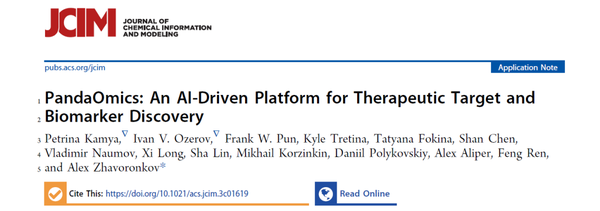 JCIM｜解读英矽智能PandaOmics人工智能平台4.0版本更新 - 知乎