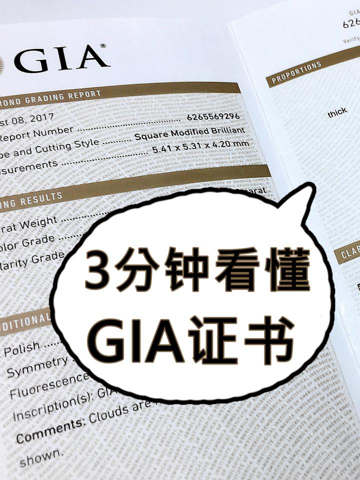 钻石课堂|3分钟看懂GIA证书 - 知乎
