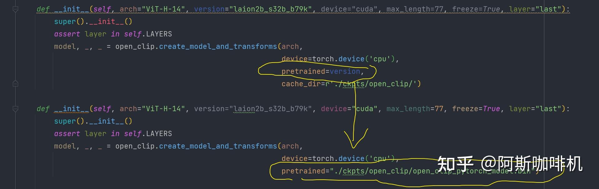 导入huggingface中的models--laion--CLIP-ViT-H-14-laion2B-s32B-b79K - 知乎