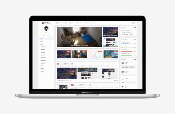 Typecho主题模板，Xc-Three主题，三栏主题 - 知乎