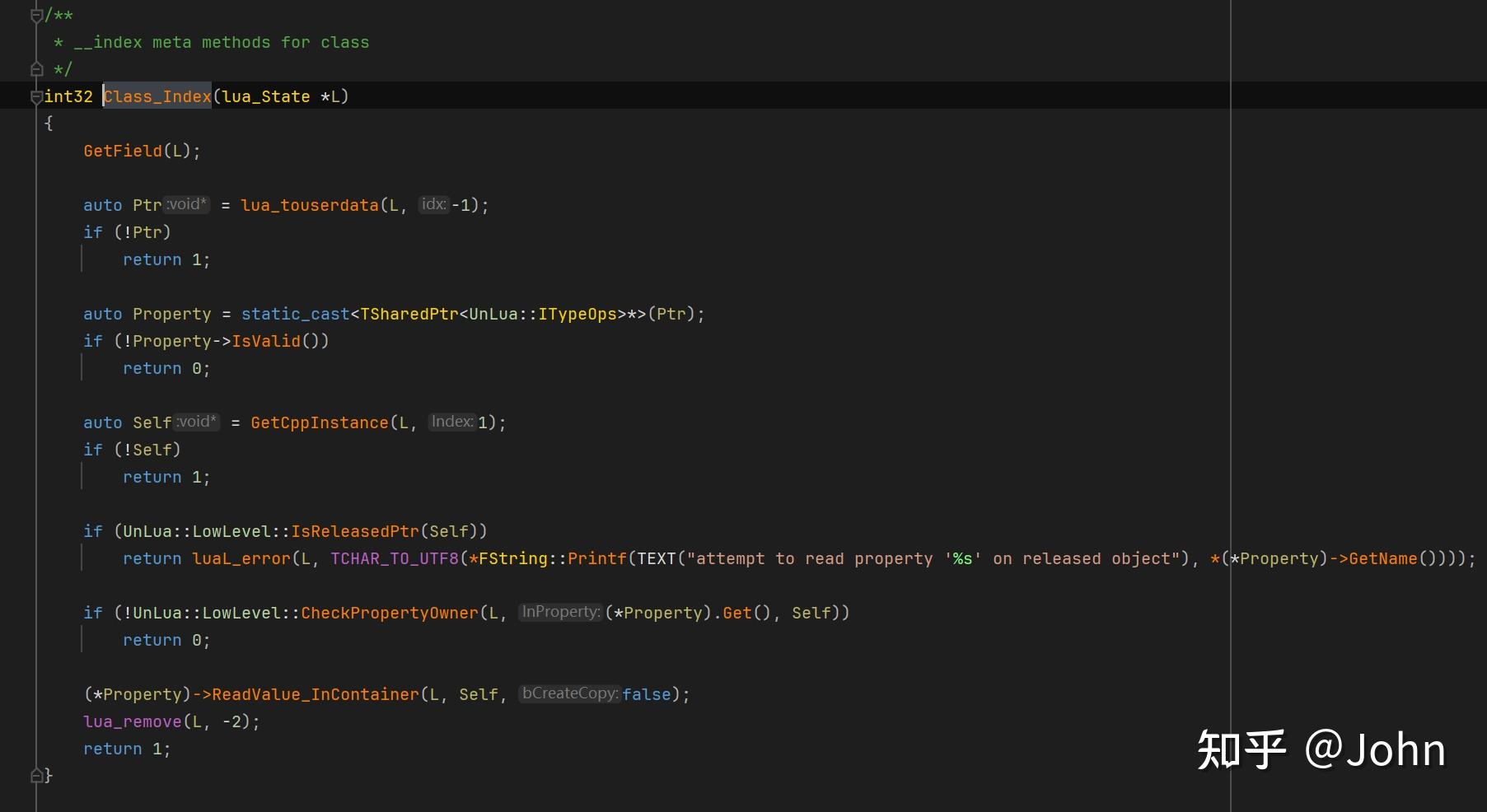 UnLua invalid property问题定位与修复 - 知乎