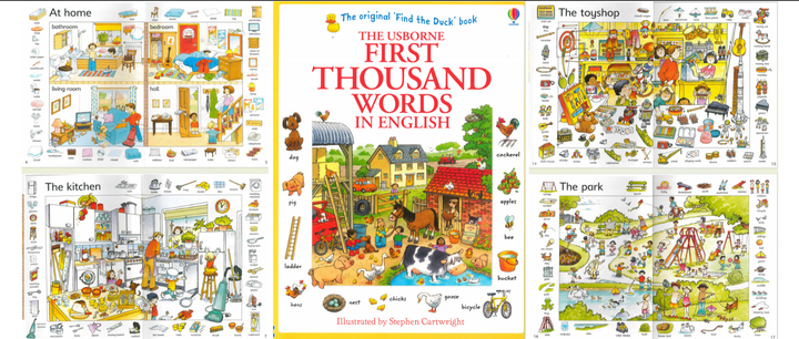 边看漫画边记雅思词汇：雅思词汇书《The Usborne First Thousand Words in English》 - 知乎