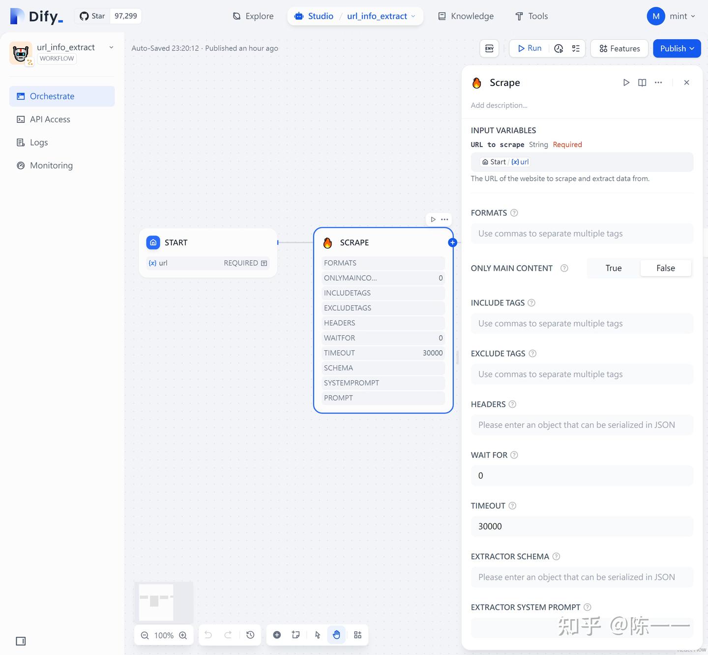 从零使用Dify工作流：Firecrawl+DeepSeek快速实现网站信息爬取总结功能 - 知乎
