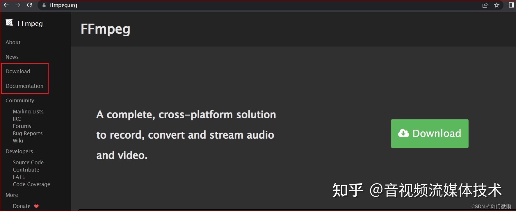 【ffmpeg基础】ffmpeg的下载安装 - 知乎