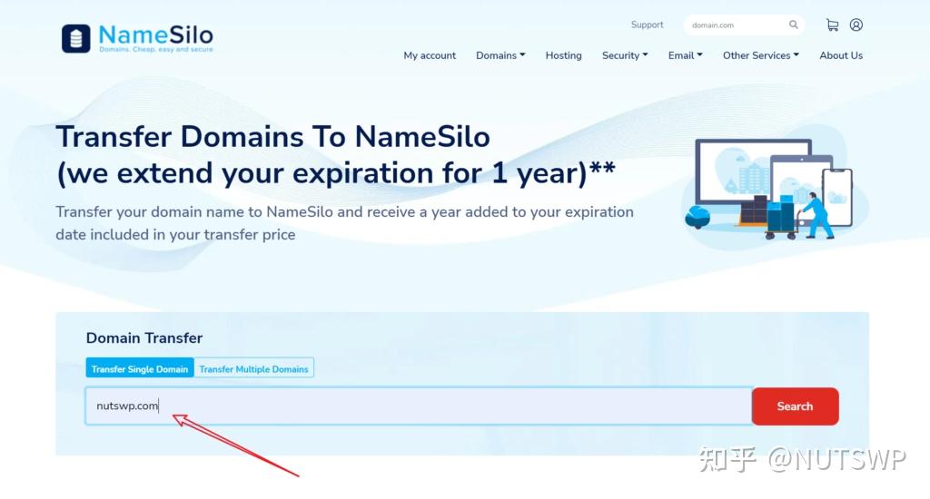 如何将域名迁移到Namesilo？ - 知乎