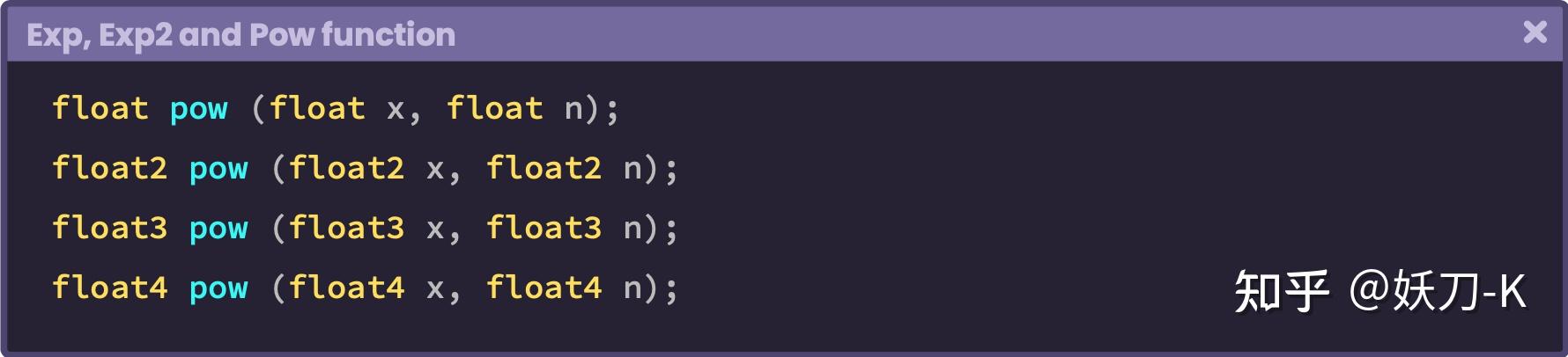 4.1.3. | Exp, Exp2 and Pow function. - 知乎