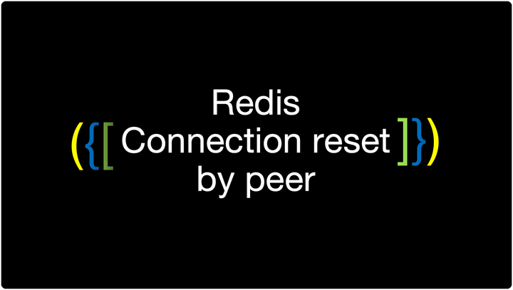 Redis Connection reset by peer 异常的懒人解法 - 知乎 Redis Connection reset by peer 异常的懒人解法 - 知乎