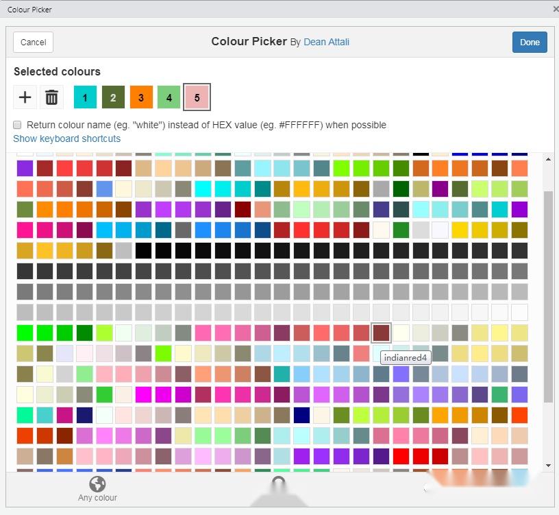 R语言绘图—有趣的颜色拾起(colourpicker) - 知乎