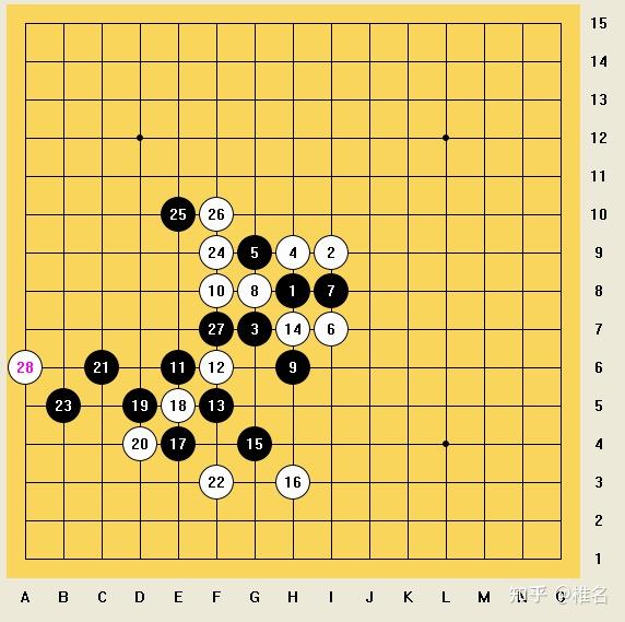 【中村名局】第 40 局, 斜月, 对 Aldis Reims - 知乎