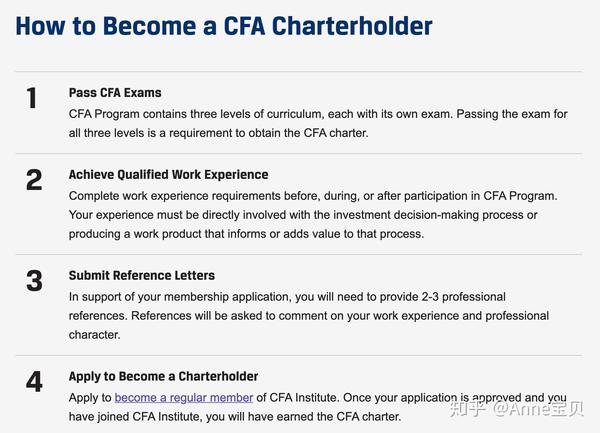 一文尽知CFA（科普+报名+备考+考前准备） - 知乎