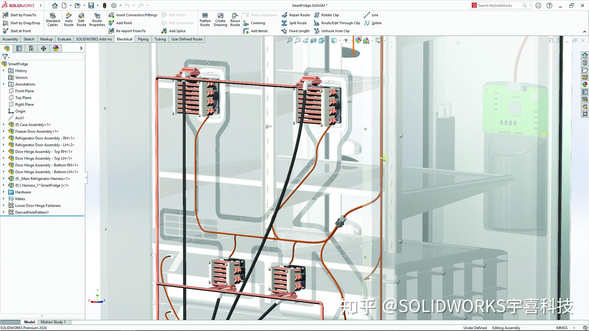 SOLIDWORKS Electrical和SolidWorks Routing有什么区别 - 知乎