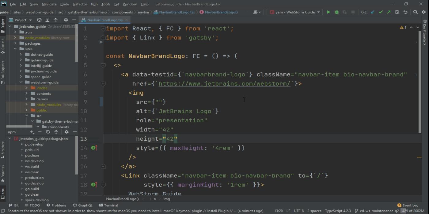 Webstorm 小技巧（整理自互联网） - 知乎