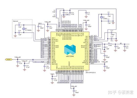 nRF52840是Nordic Semiconductor低功耗多协议蓝牙5.3-NRF52XX系列蓝牙Soc芯片选型 - 知乎