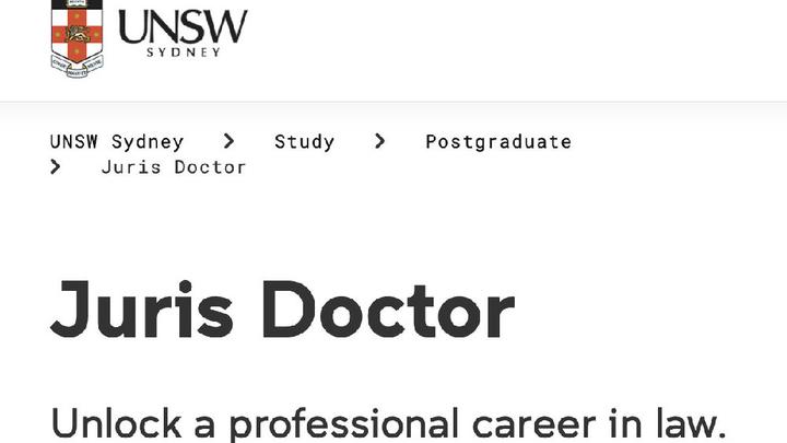 新南威尔士大学UNSW-JD课程解析 附案例分享 - 知乎