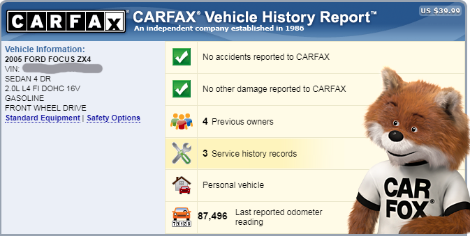 买车必读，教你如何解读Carfax报告 - 知乎