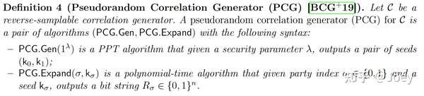 blazingFastPSI进阶：sVOLE与PCG算法详解 - 知乎
