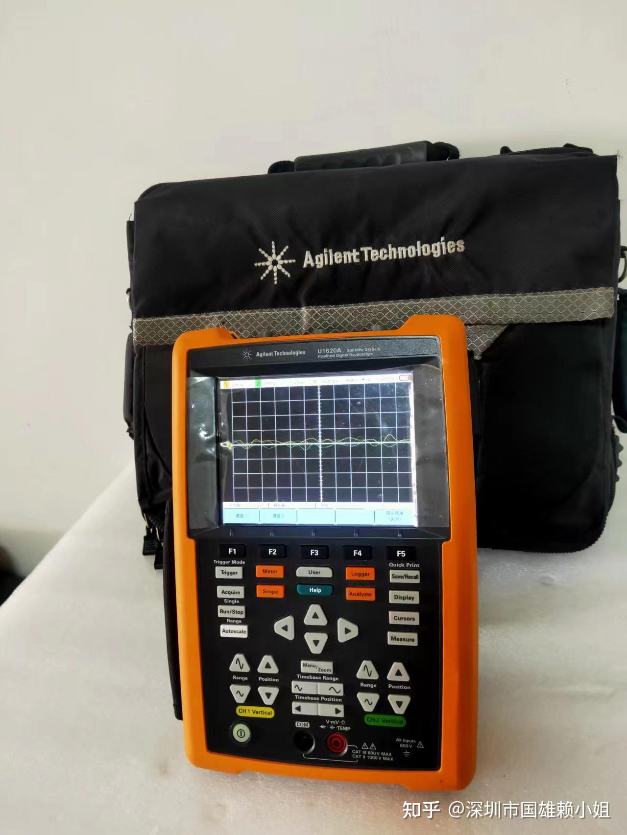 现货实拍 Agilent U1620A手持式数字示波器 - 知乎