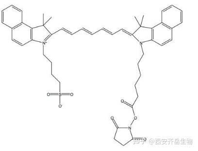 高纯度ICG-NHS，1622335-40-3，ICG-NHS ester，吲哚菁绿核磁结构式图，水溶性如何，偶联多肽/蛋白/抗体使用方法 - 知乎