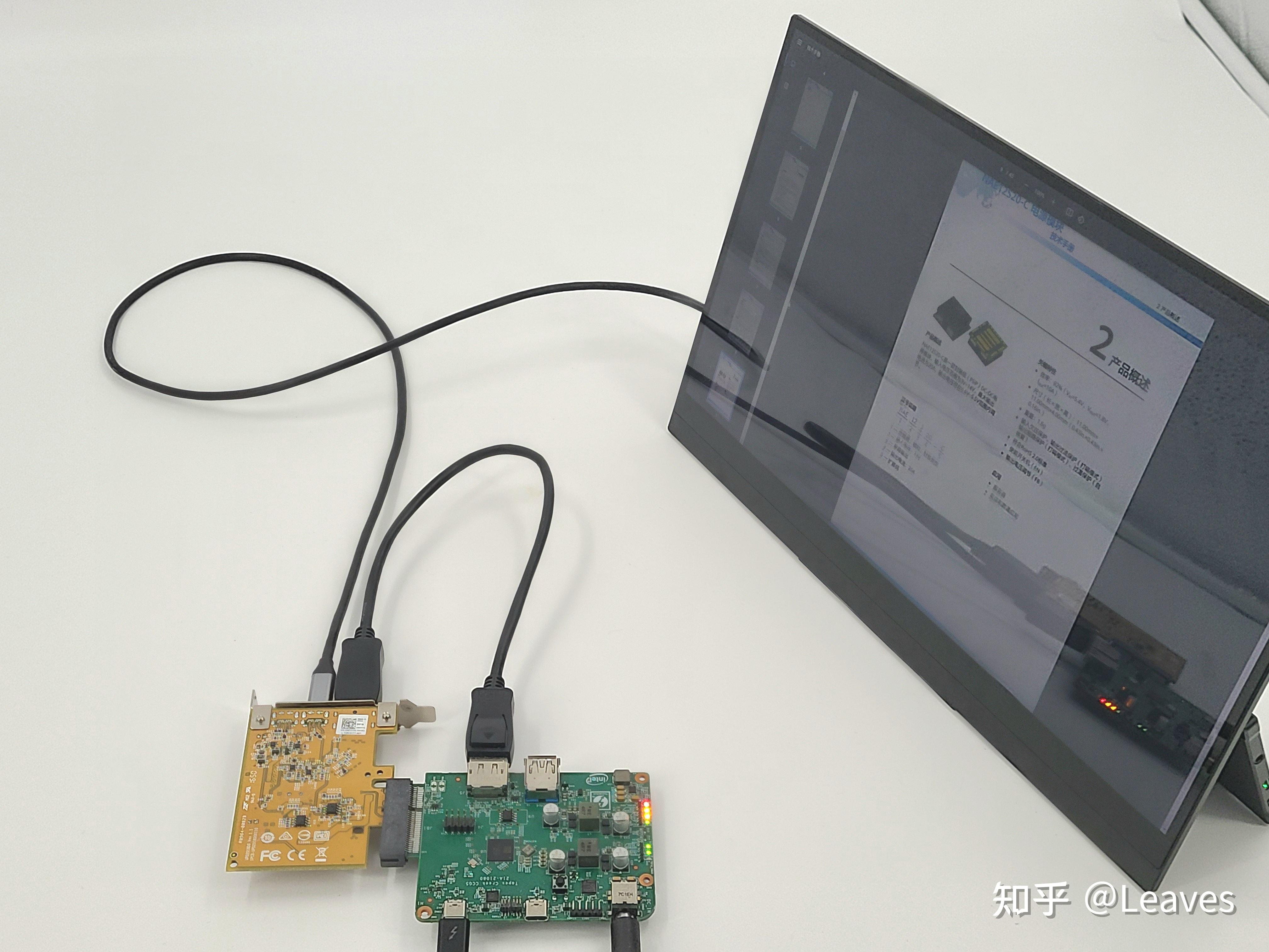 英特尔 JHL7440 开发模块 Tapex Creek 测试笔记 - 知乎