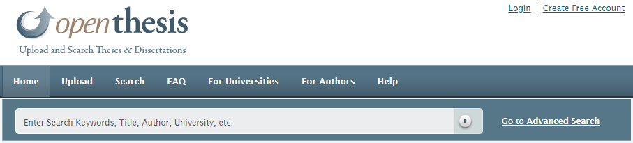 想查找更多的英文学位论文？这几个网址了解一下！ - 知乎